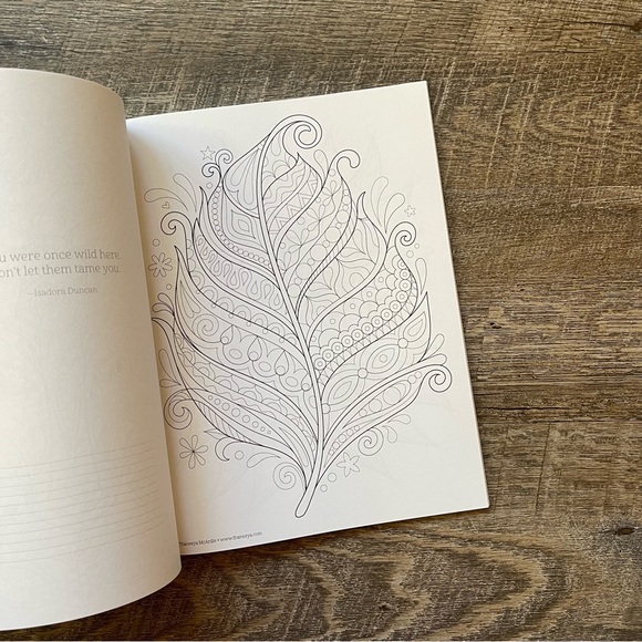 Other | Free Spirit Coloring Book Adult Coloring Book | Poshmark